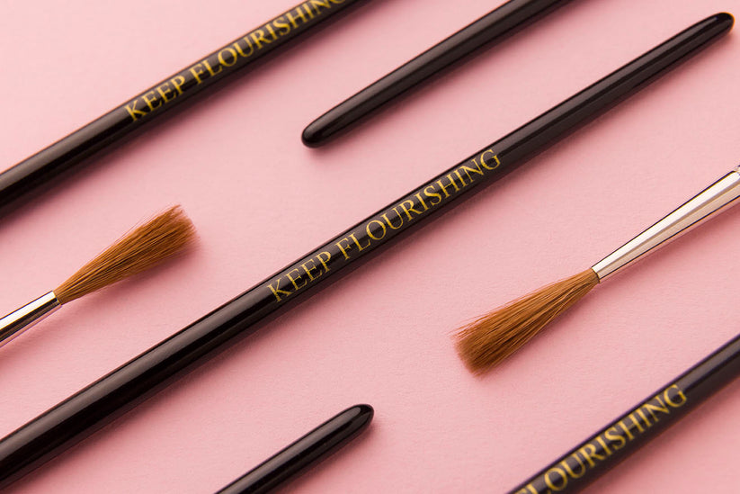 Brush Lettering Zine & Brush Kit – Carla Hackett Lettering